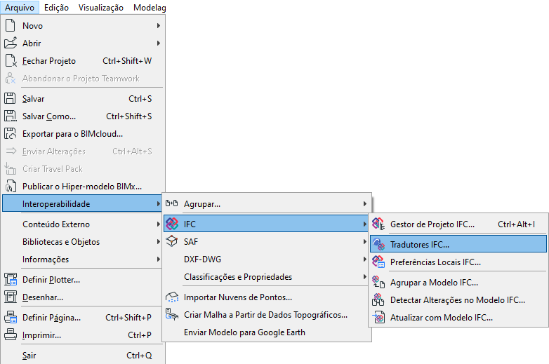 Como exportar o modelo IFC do ArchiCAD para o AltoQi Visus Cost Management?